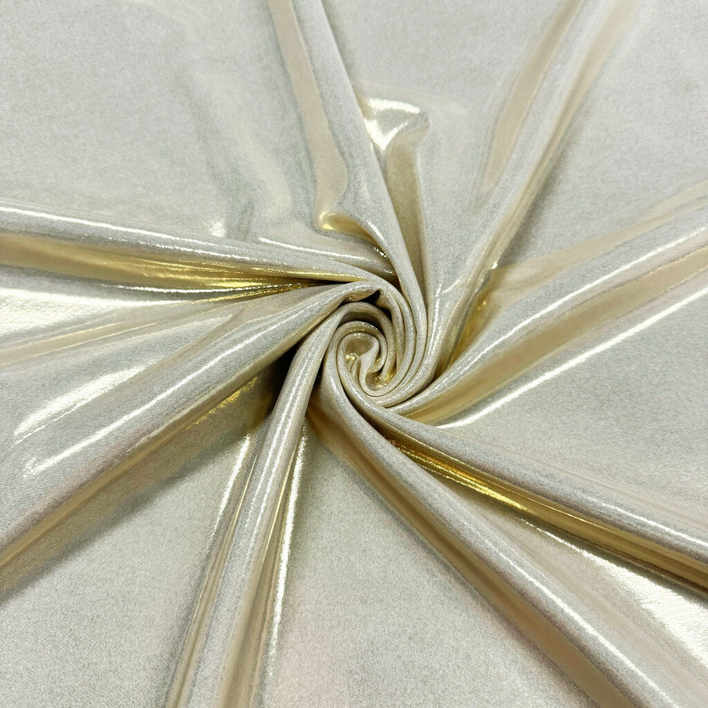 Super Shine Gold Foil | Wholesale Stretch Fabrics | Pine Crest Fabrics