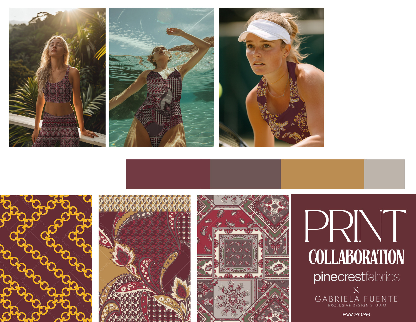 Trendy prints 2026-2027: Pine Crest Fabrics & Gabriela Fuente ...